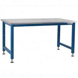 Kennedy Series Electric Hydraulic Lift Workbench with Stainless Steel ...