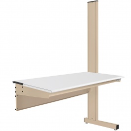 Grant Series Single Sided Add-on Bench with Formica™ Laminate Top, 30 ...