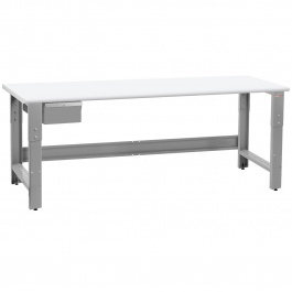 Roosevelt Series Workbench with 1.125" Thick Top Formica™ Plastic ...